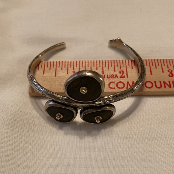 Jason Janow | Jewelry | Jason Janow Sterling 4k River Rock Cuff Bracelet New | Poshmark